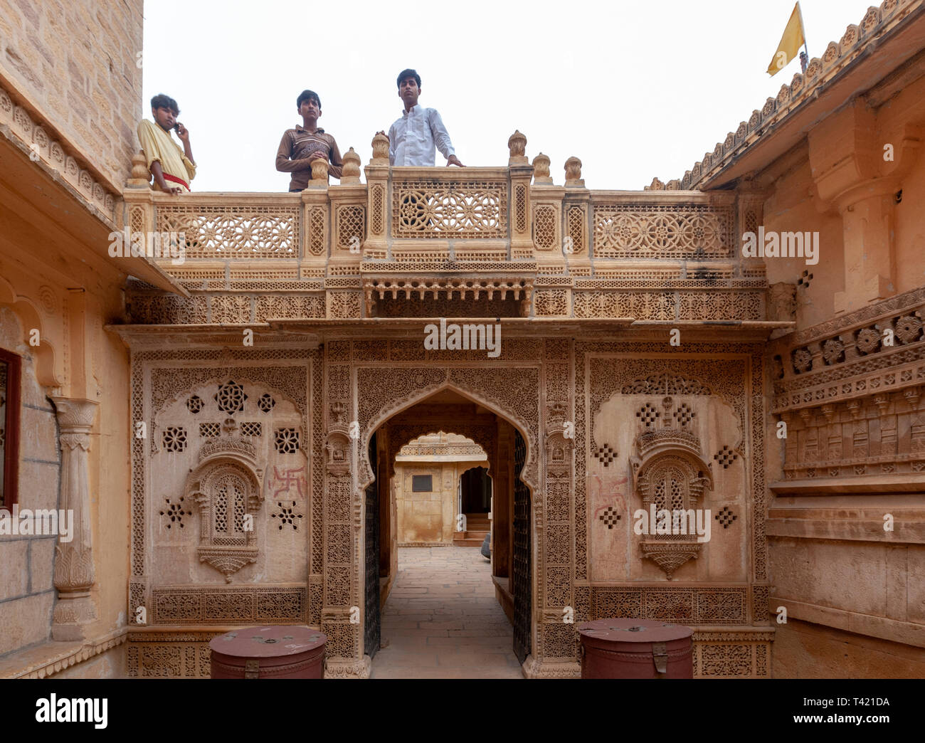 Mandir palace darbar hall hi-res stock photography and images - Alamy