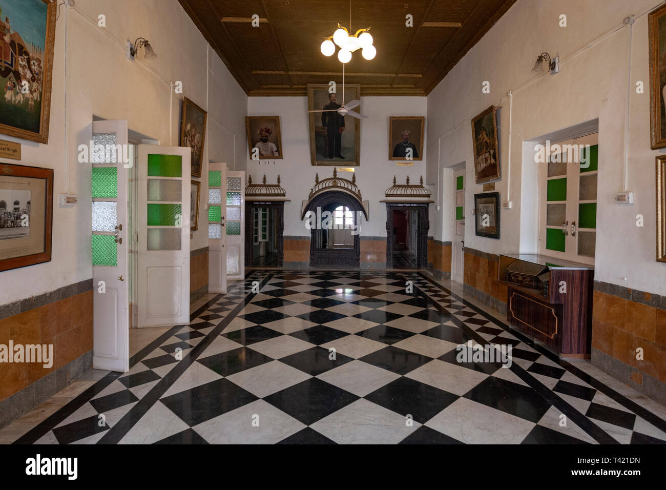 Mandir Palace Darbar Hall High Resolution Stock Photography and Images ...