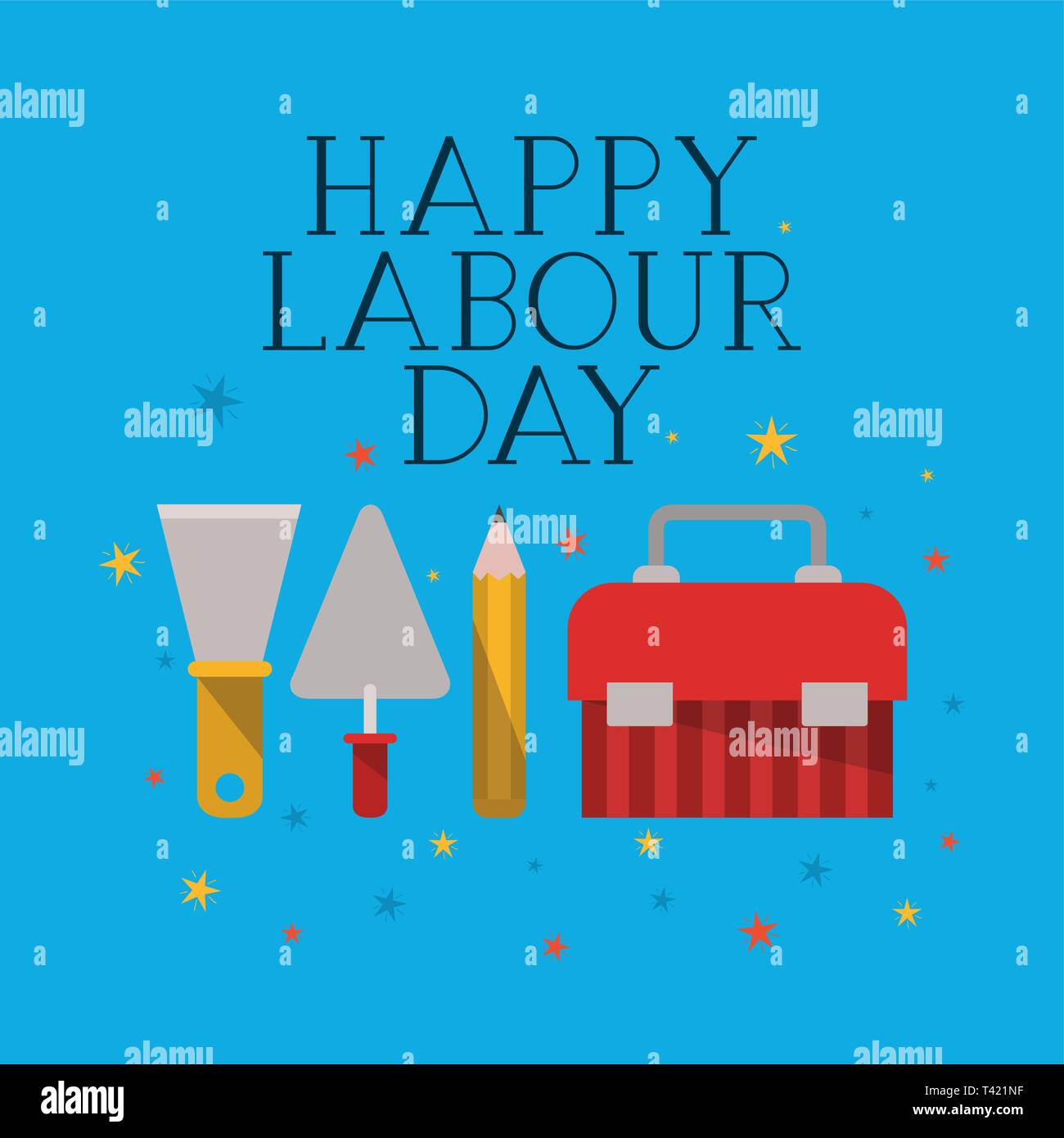 Labour day elements Stock Vector Images - Alamy