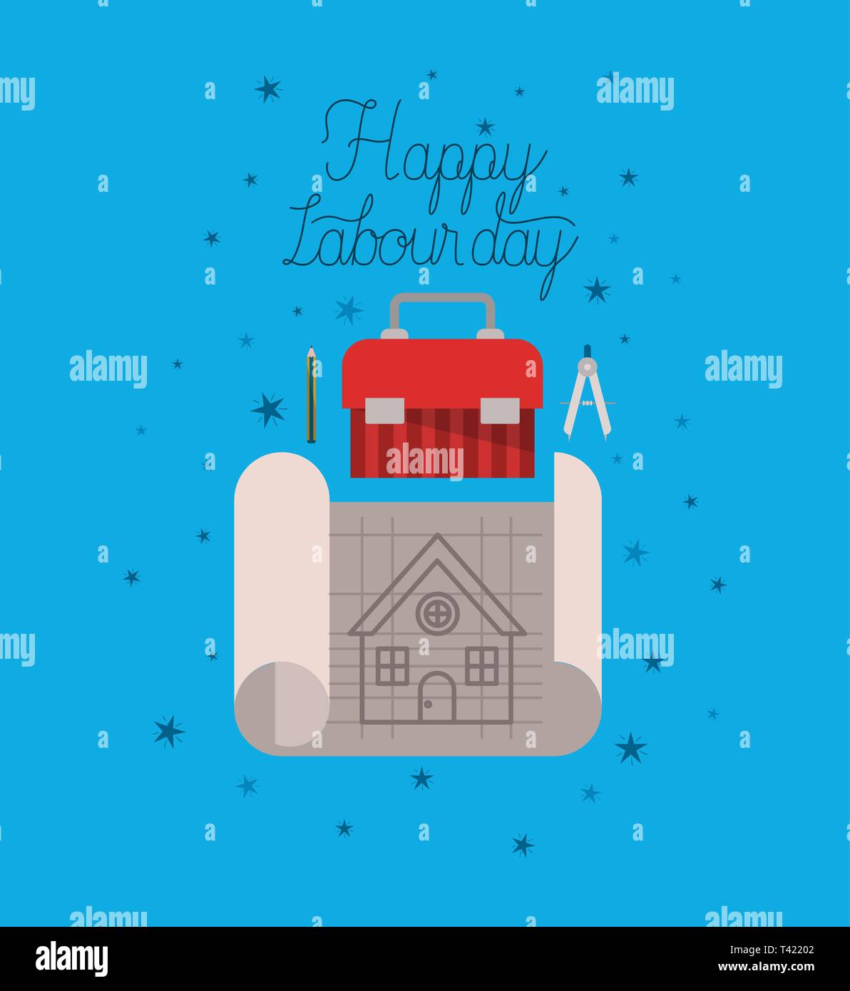 Labour day elements Stock Vector Images - Alamy