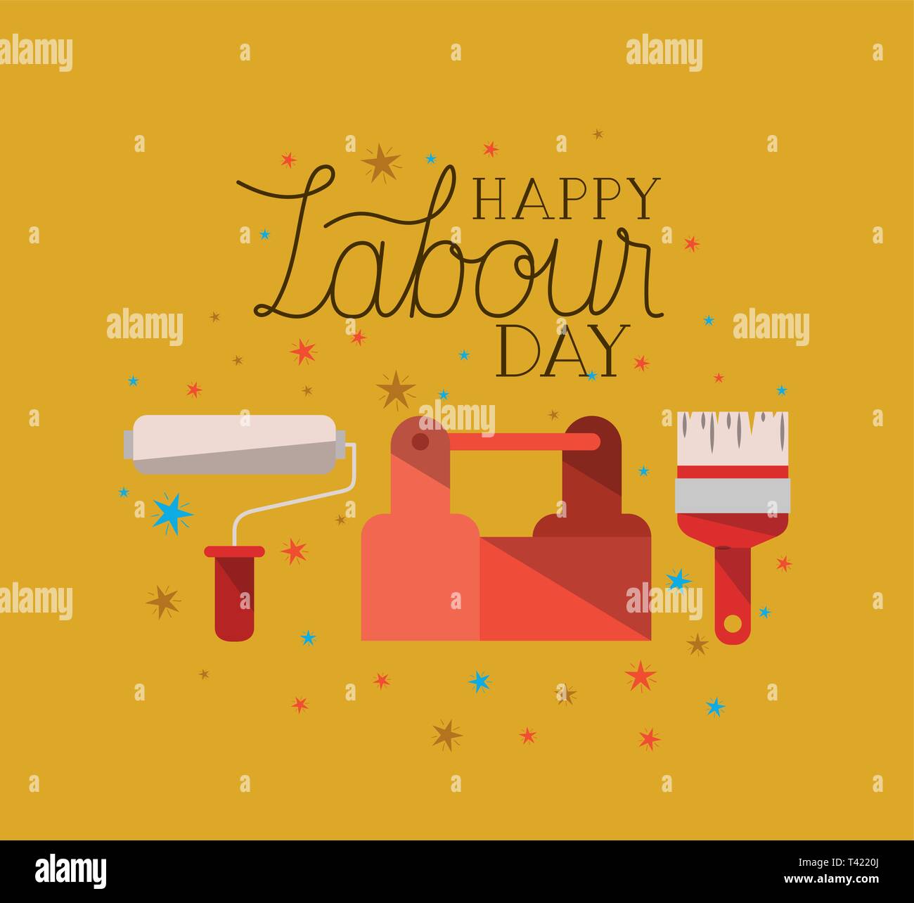 Labour day elements Stock Vector Images - Alamy