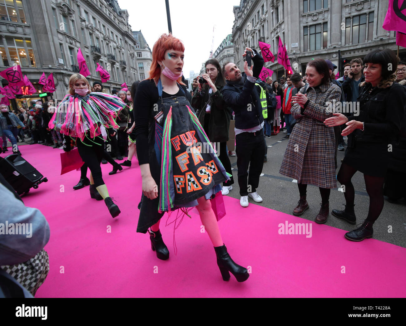 Circus of excess catwalk in oxford circus hi-res stock photography and ...