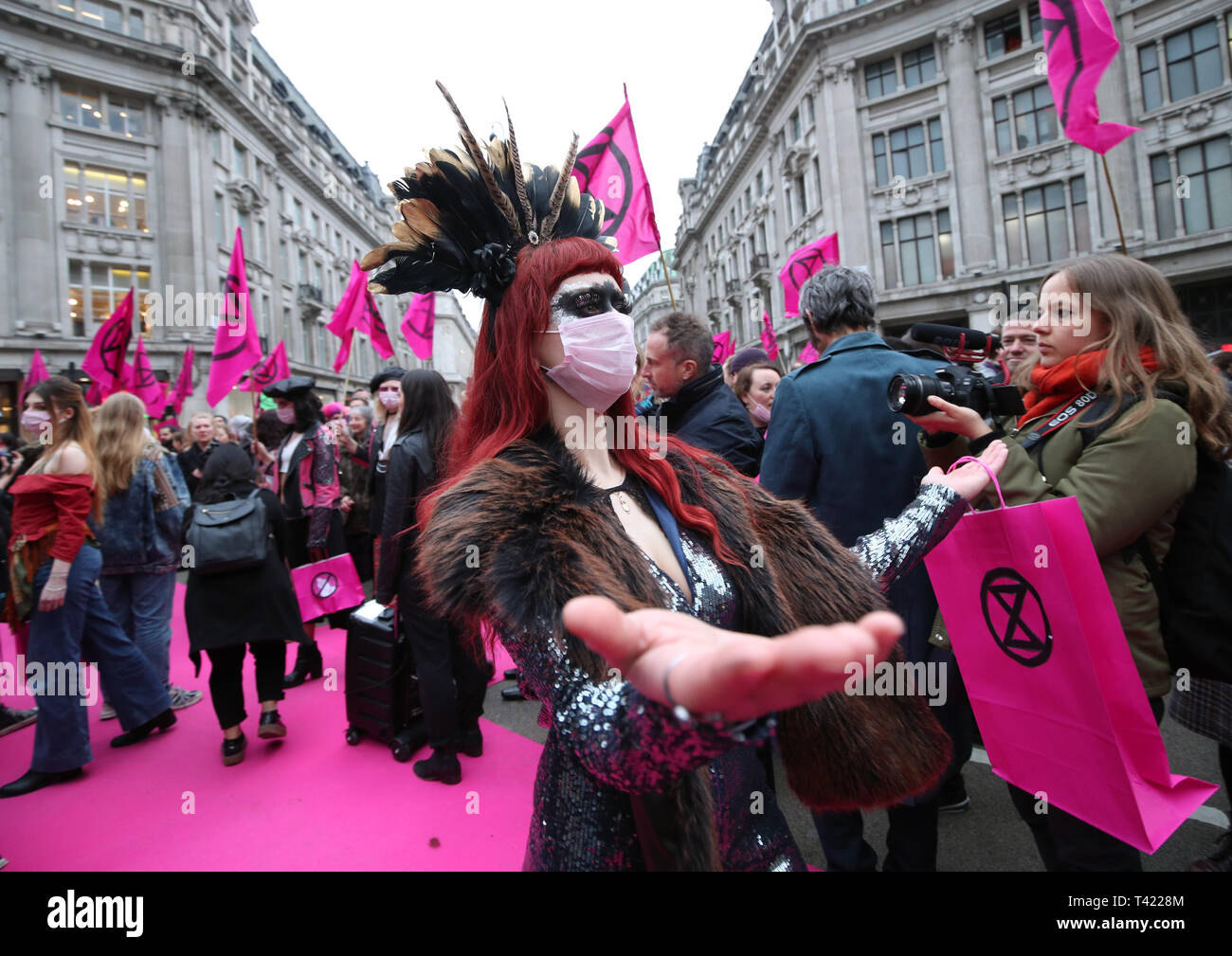 Circus of excess catwalk in oxford circus hi-res stock photography and ...