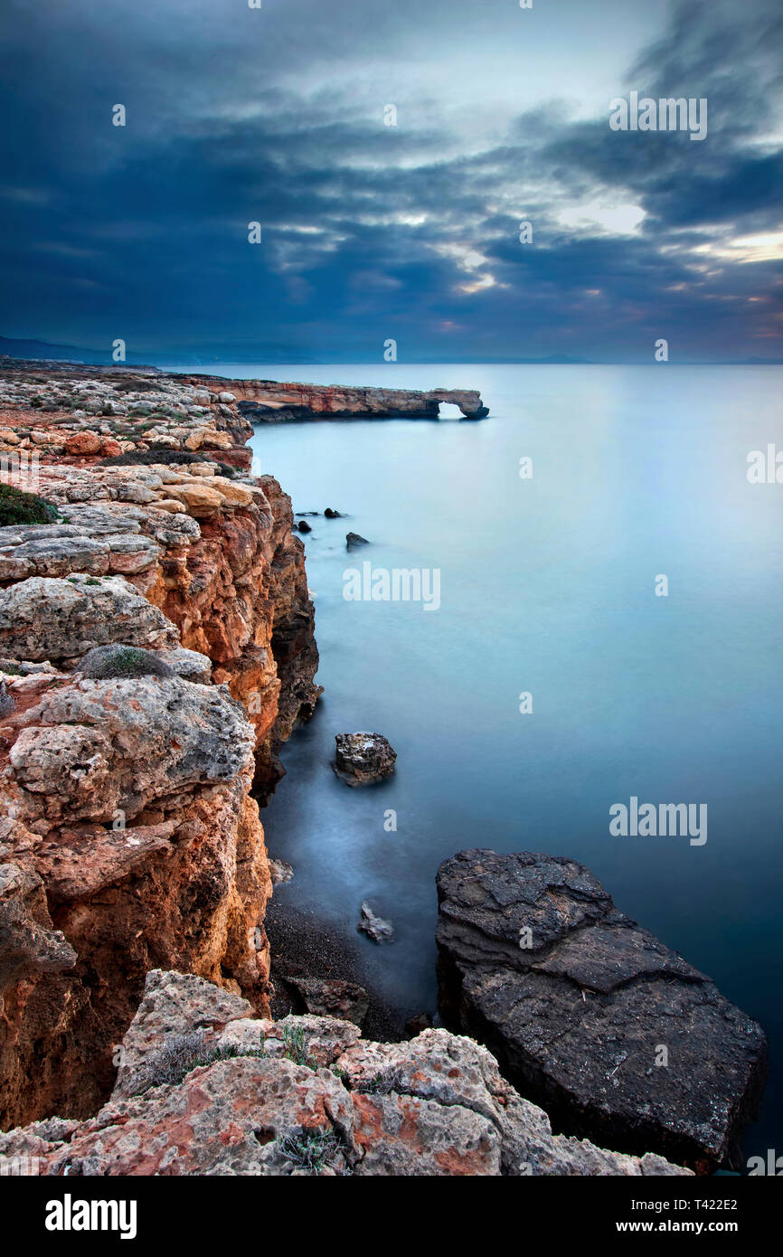 Kamara ("arch") of Geropotamos, Rethymno, Crete, Greece Stock Photo - Alamy
