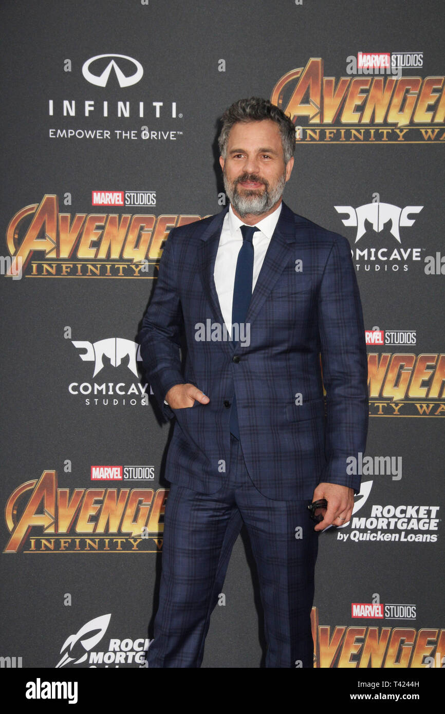 Hollywood, CA, USA. Mark Ruffalo at Premiere Of Disney And Marvel's ...