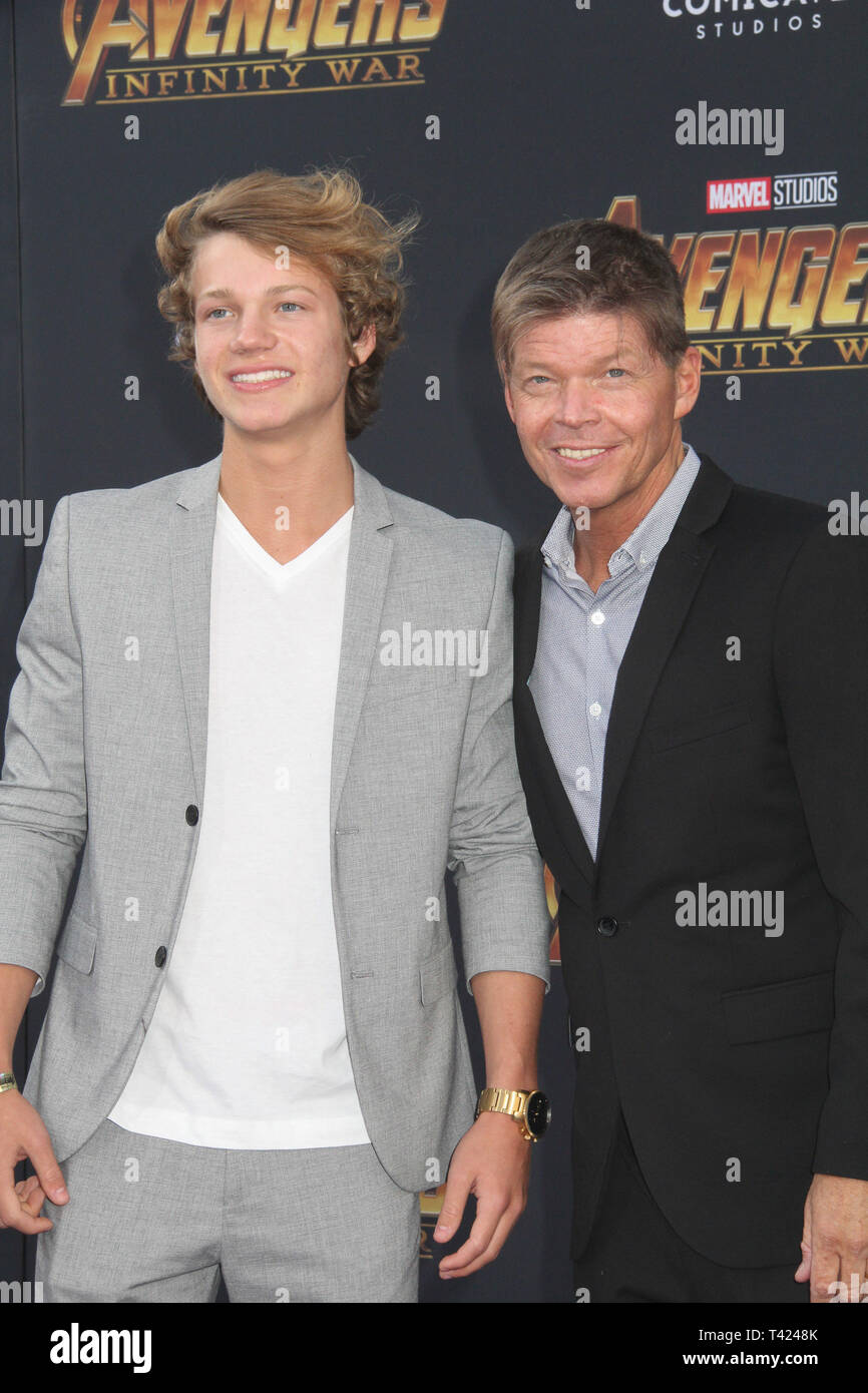 Hollywood, CA, USA. Chase Liefeld and Rob Liefeld at Premiere Of Disney ...