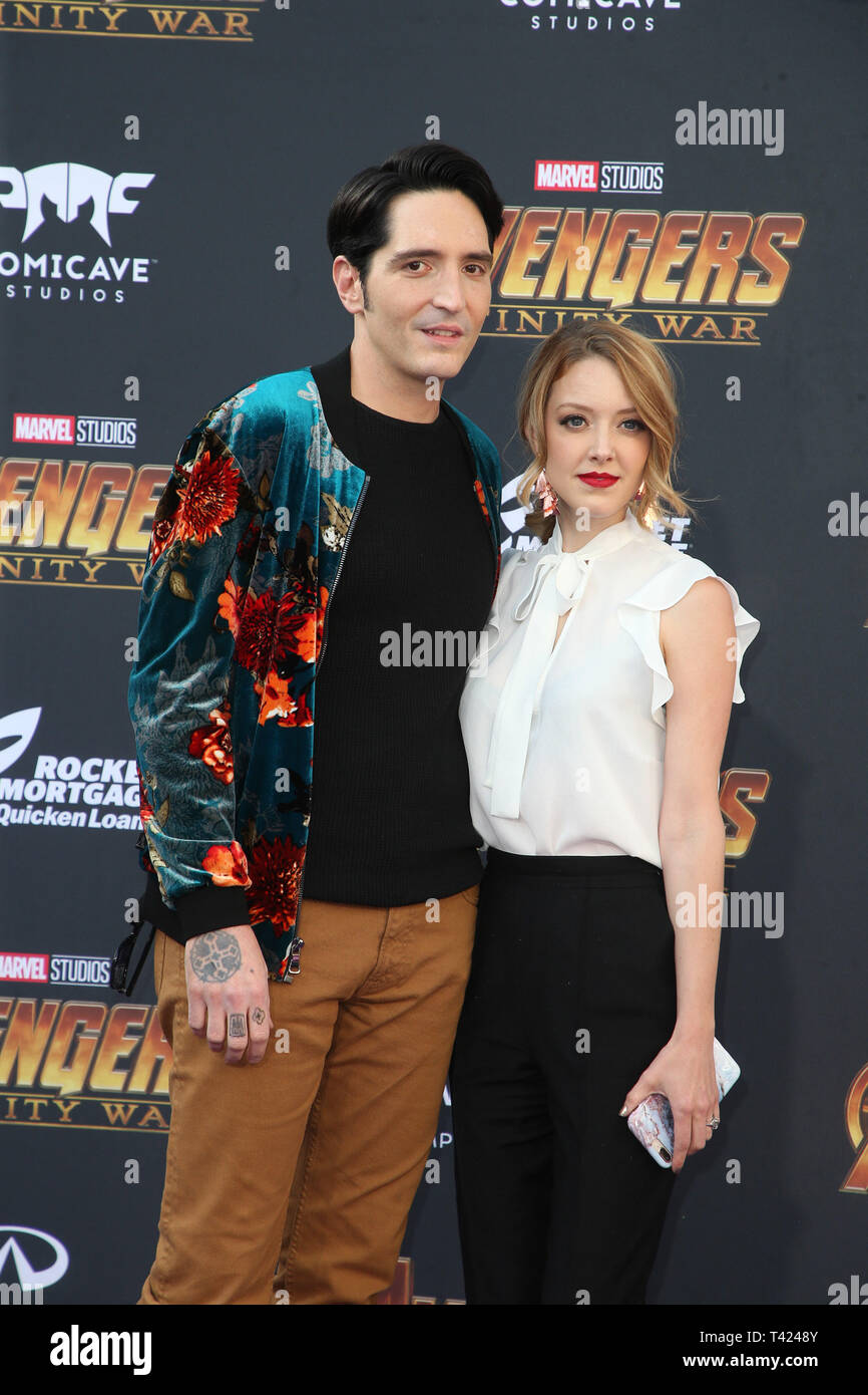 Hollywood, CA, USA. David Dastmalchian and Evelyn Leigh at Premiere Of ...