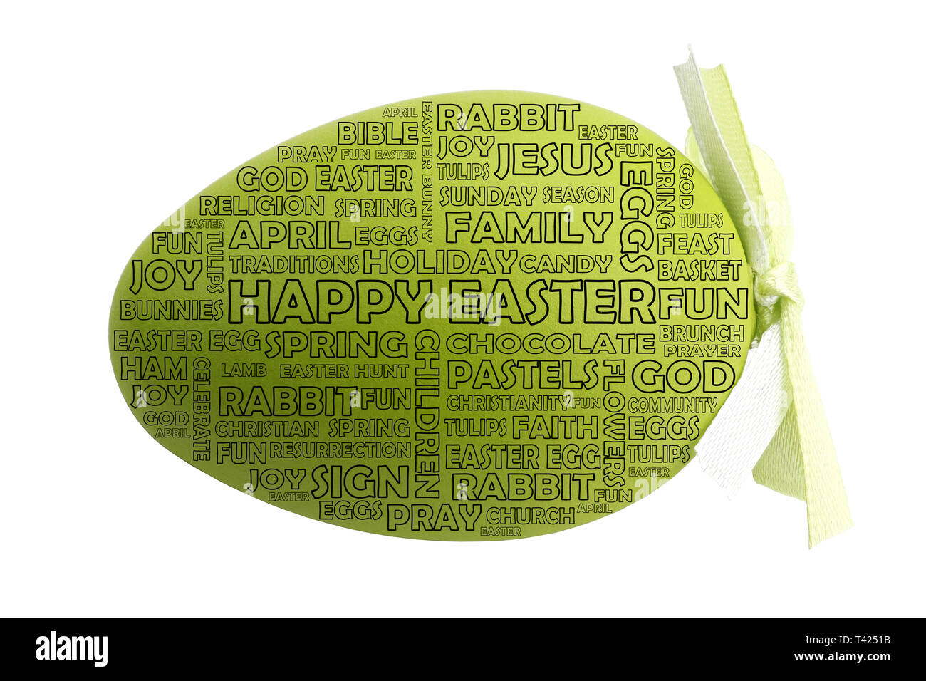 Easter egg happy word hi-res stock photography and images - Alamy