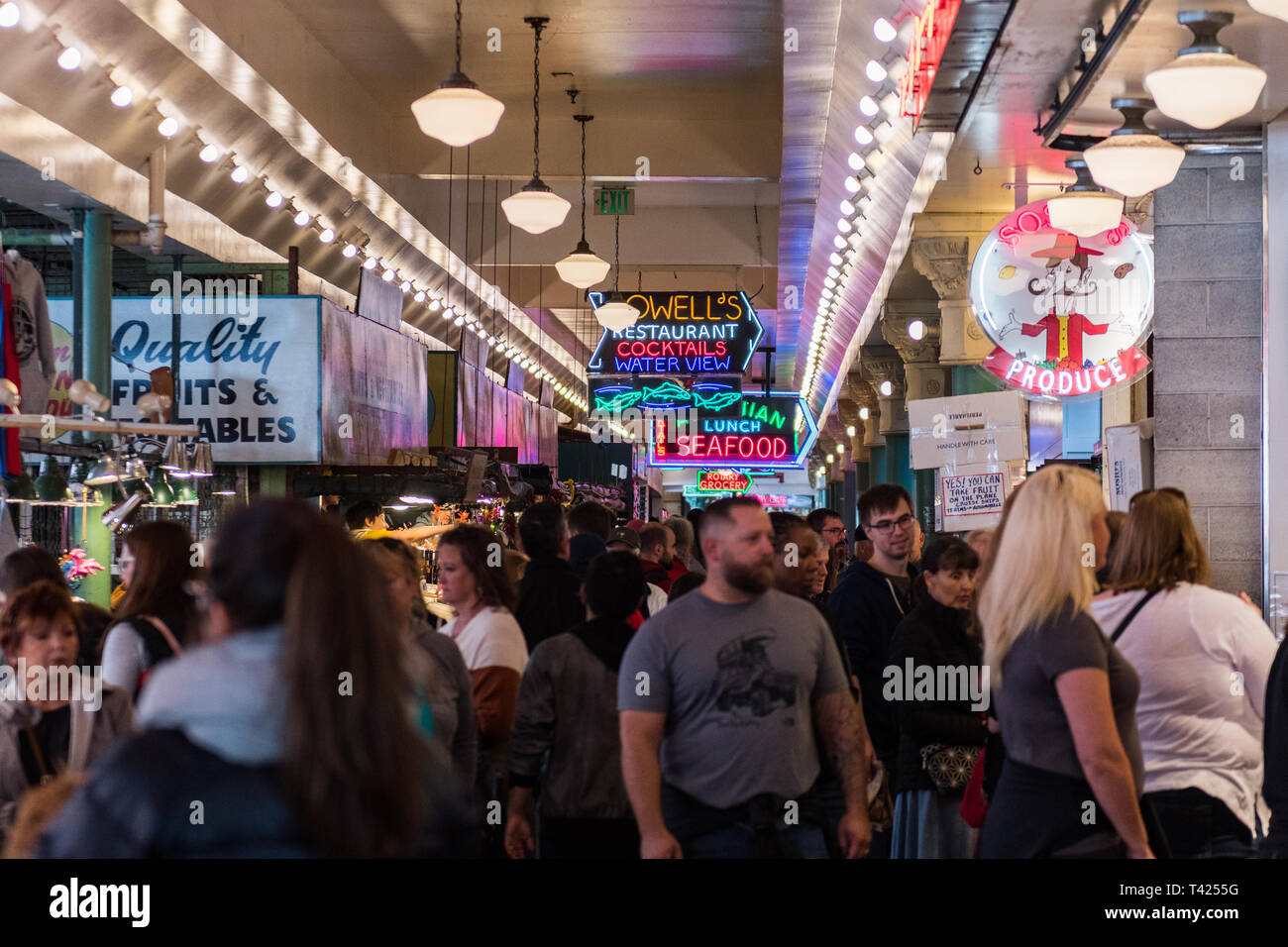 Seattle Neon Signs High Resolution Stock Photography and Images - Alamy