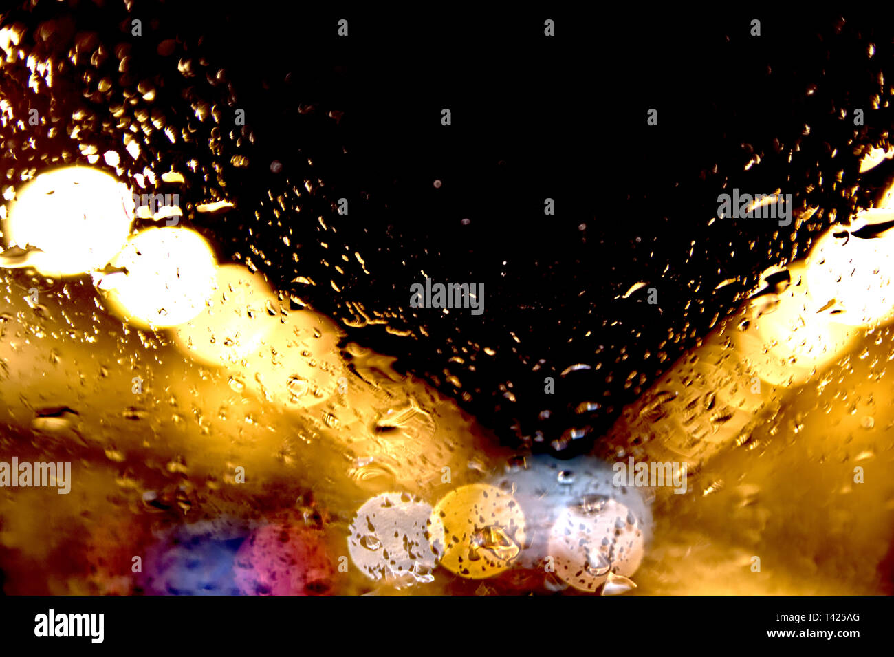 Night rain photography hi-res stock photography and images - Alamy