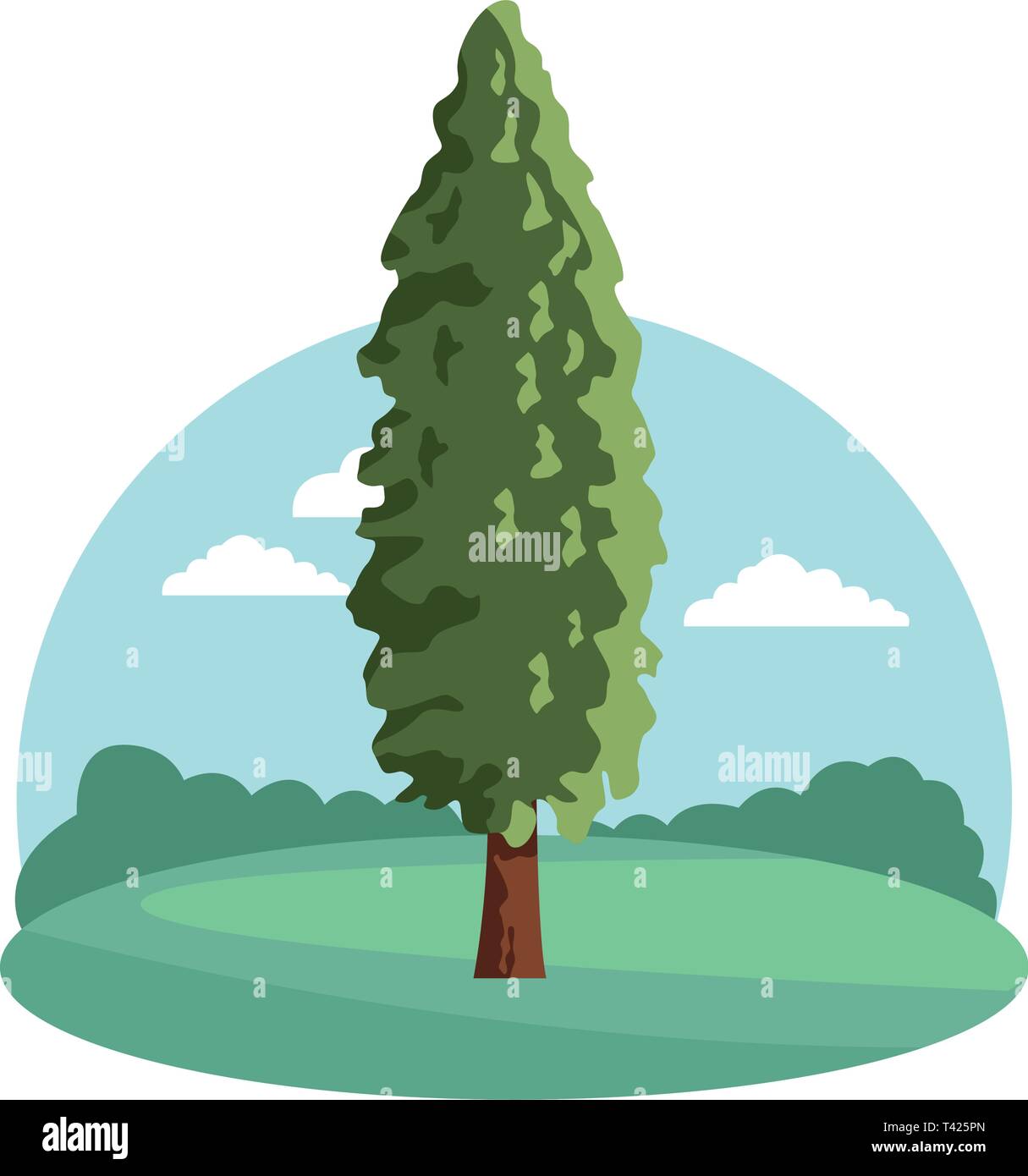 tree icon cartoon Stock Vector Image & Art - Alamy