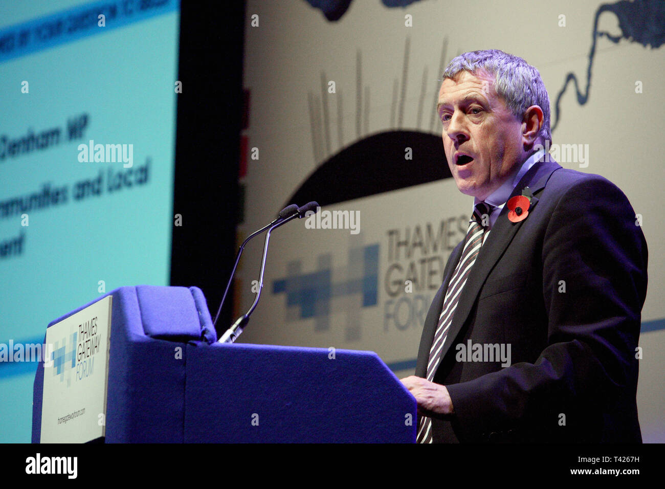 John Denham MP. London. 3.11.2009 Stock Photo - Alamy