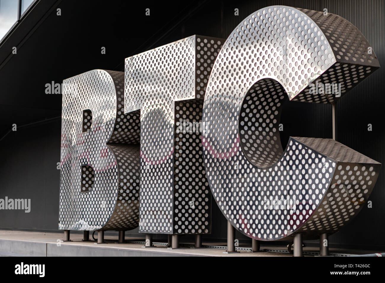 Btc sign hi-res stock photography and images - Alamy