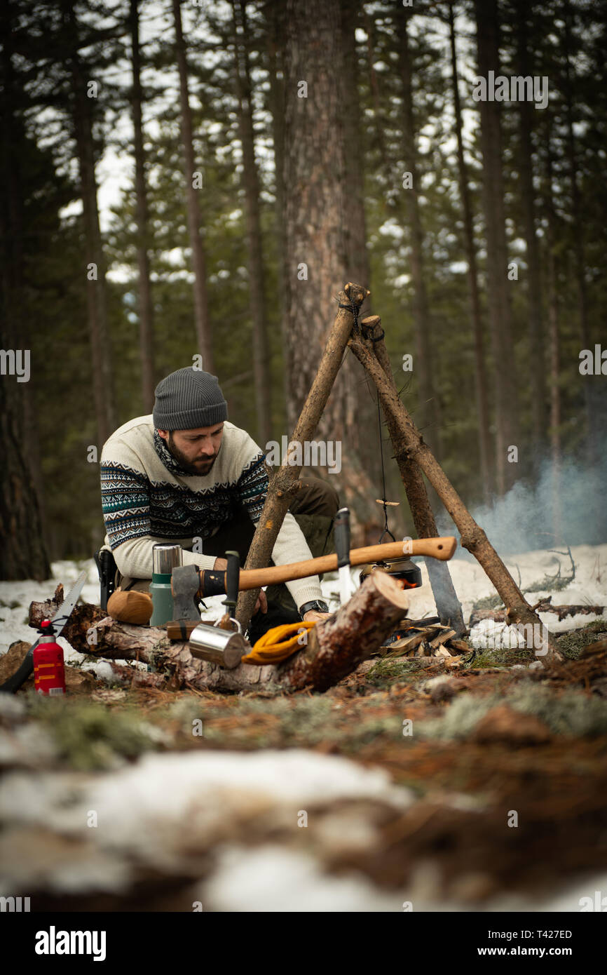 Fire making equipment hi-res stock photography and images - Alamy