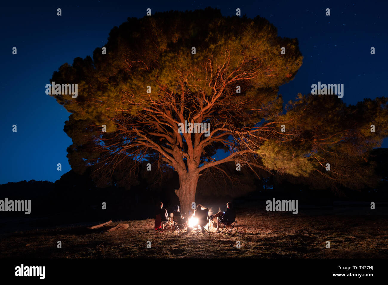 Campfire flame hi-res stock photography and images - Alamy