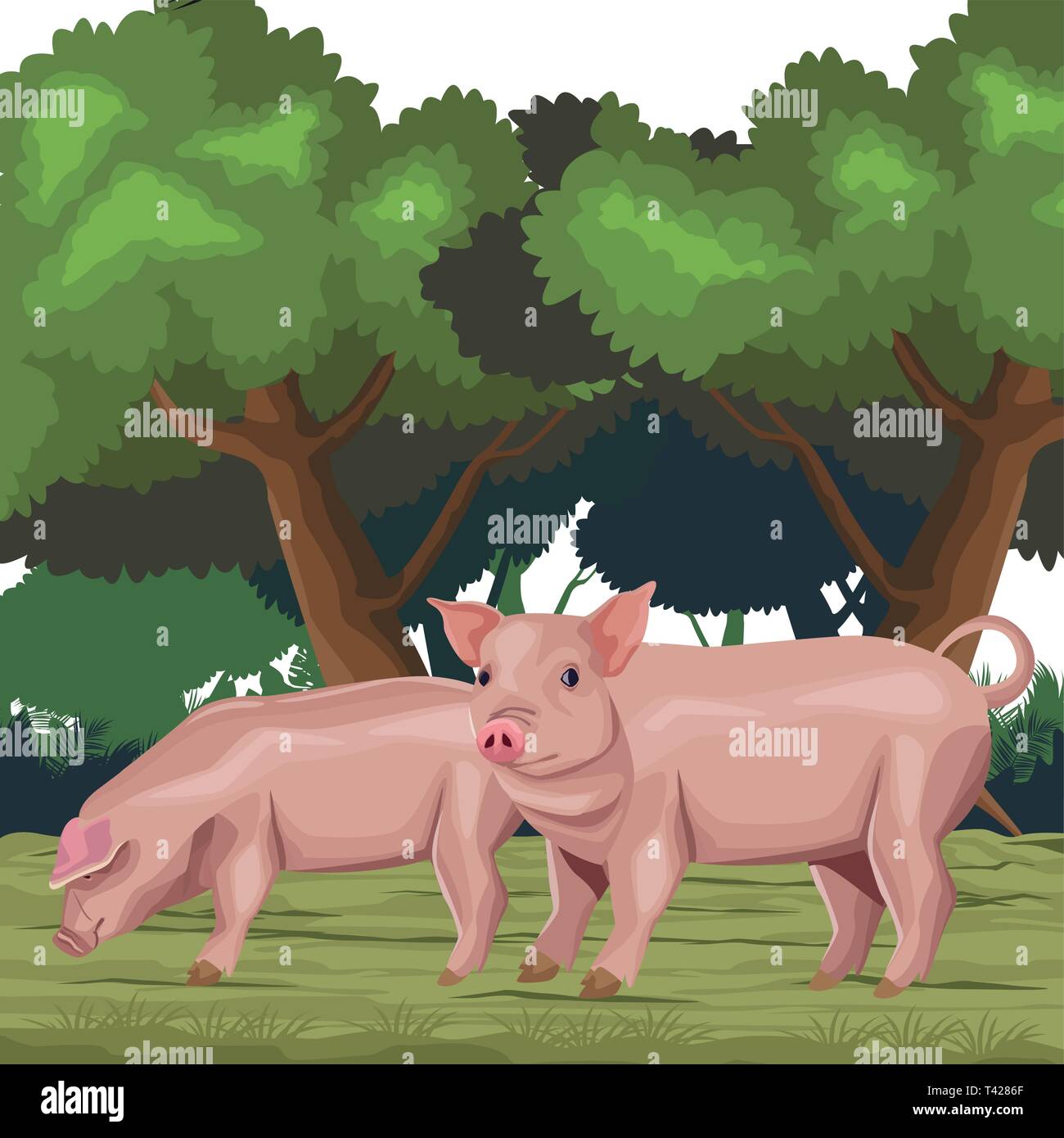 pig icon cartoon Stock Vector Image & Art - Alamy
