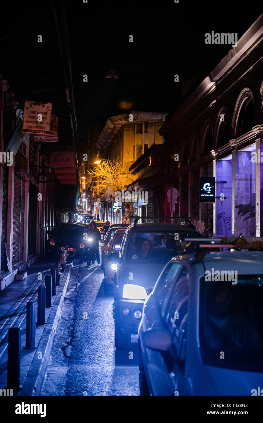 Athens motorway hi-res stock photography and images - Alamy