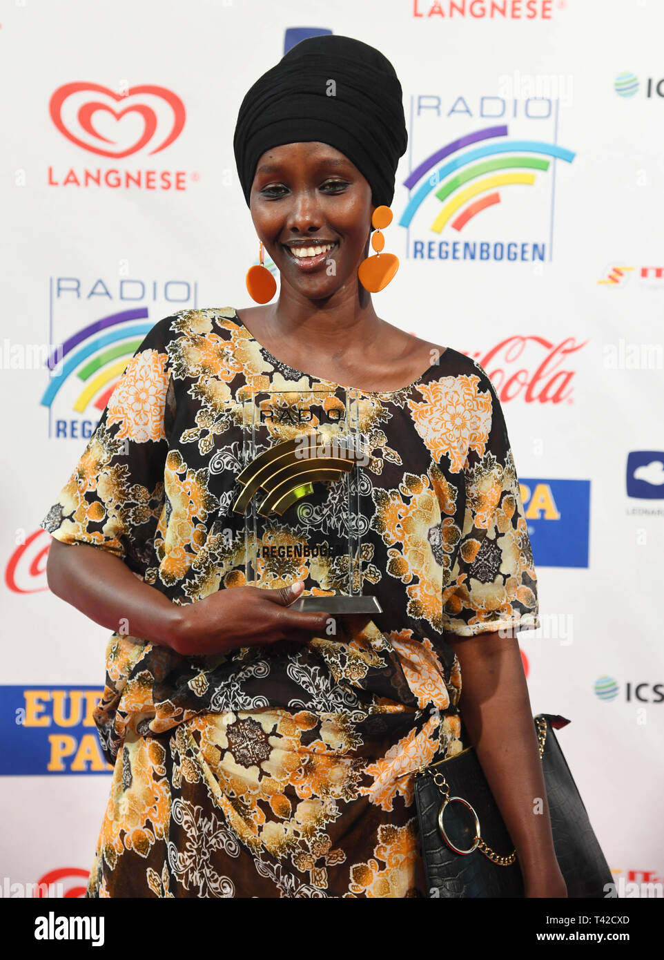 Rust, Germany. 12th Apr, 2019. Fatuma Musa Afrah, winner of the special ...