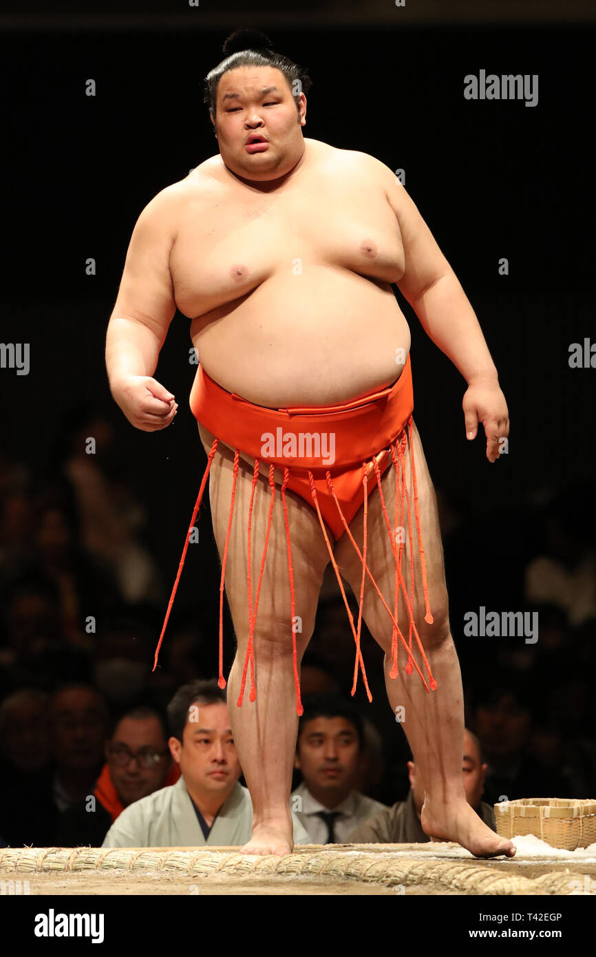 Kanagawa, Japan. 12th Apr, 2019. Mitoryu Sumo : Kawasaki Sumo ...