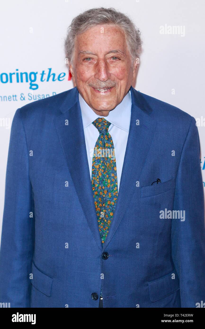 New York, NY, USA. 12th Apr, 2019. Tony Bennett at the Exploring the ...