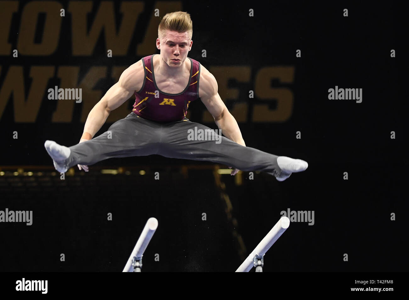 April 6, 2019 - Iowa City, Iowa, US - SHANE WISKUS from the University ...