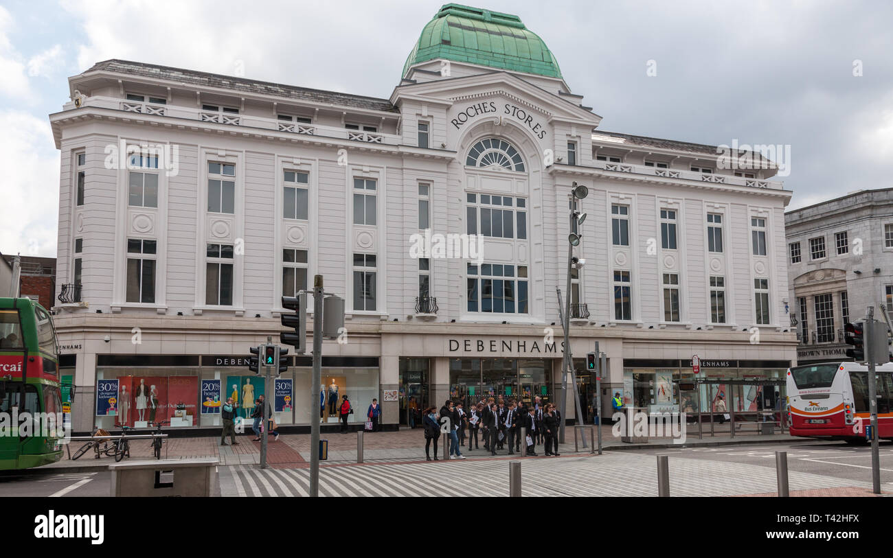 Cork, City, Cork, Ireland. 13th Apr, 2019. Debenhams Department Store ...