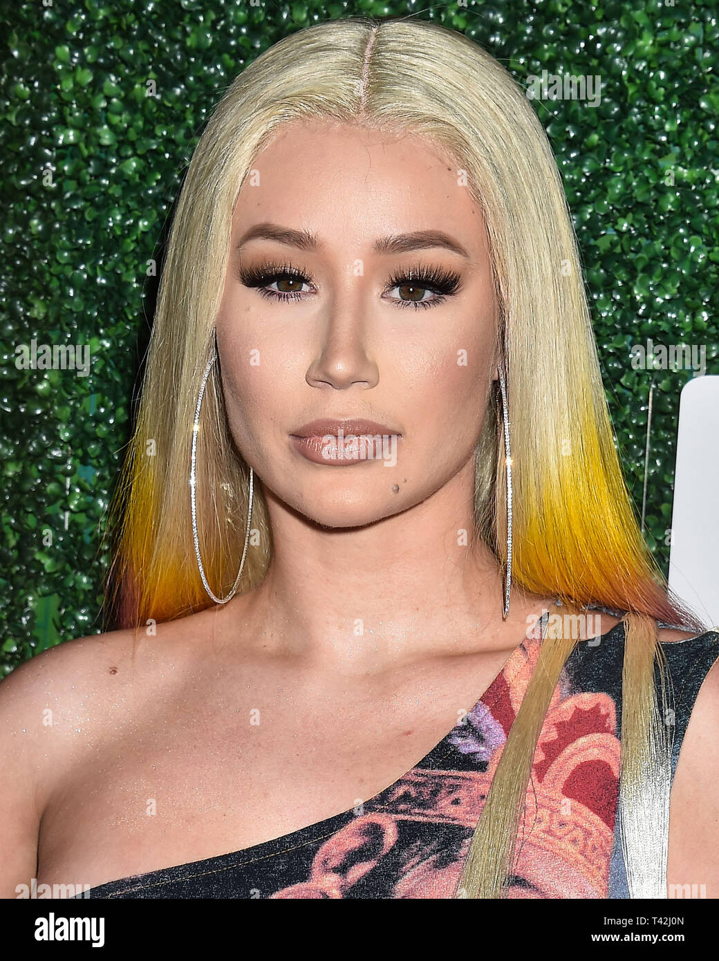WEST HOLLYWOOD, LOS ANGELES, CALIFORNIA, USA - APRIL 12: Rapper Iggy ...