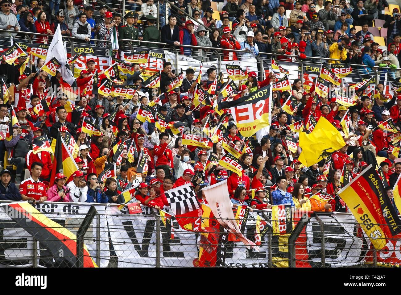 Shanghai, China. 13th Apr, 2019. Motorsports: FIA Formula One World ...