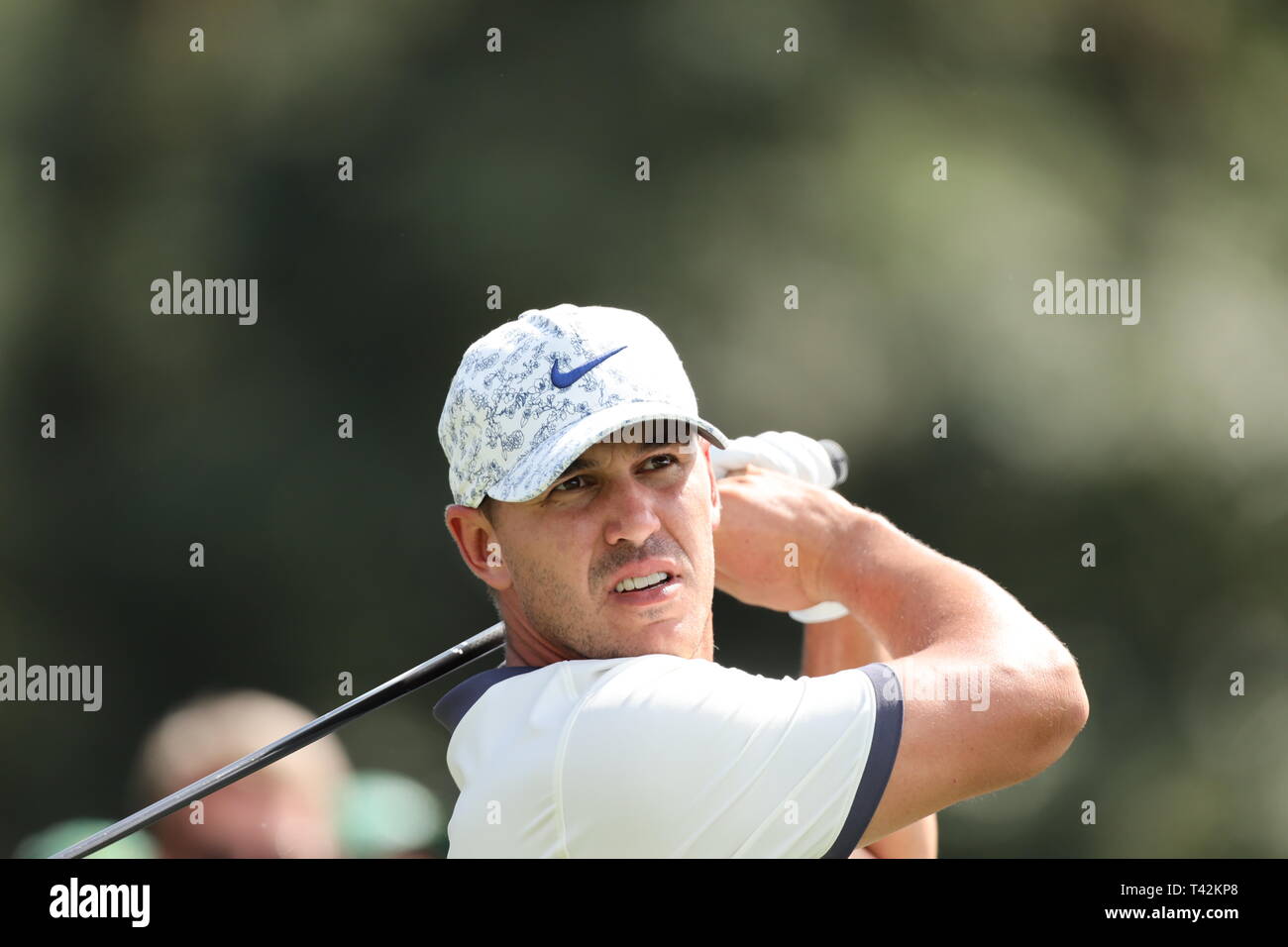 USA's Hideki Brooks Koepka on the 18th hole during the second round of ...