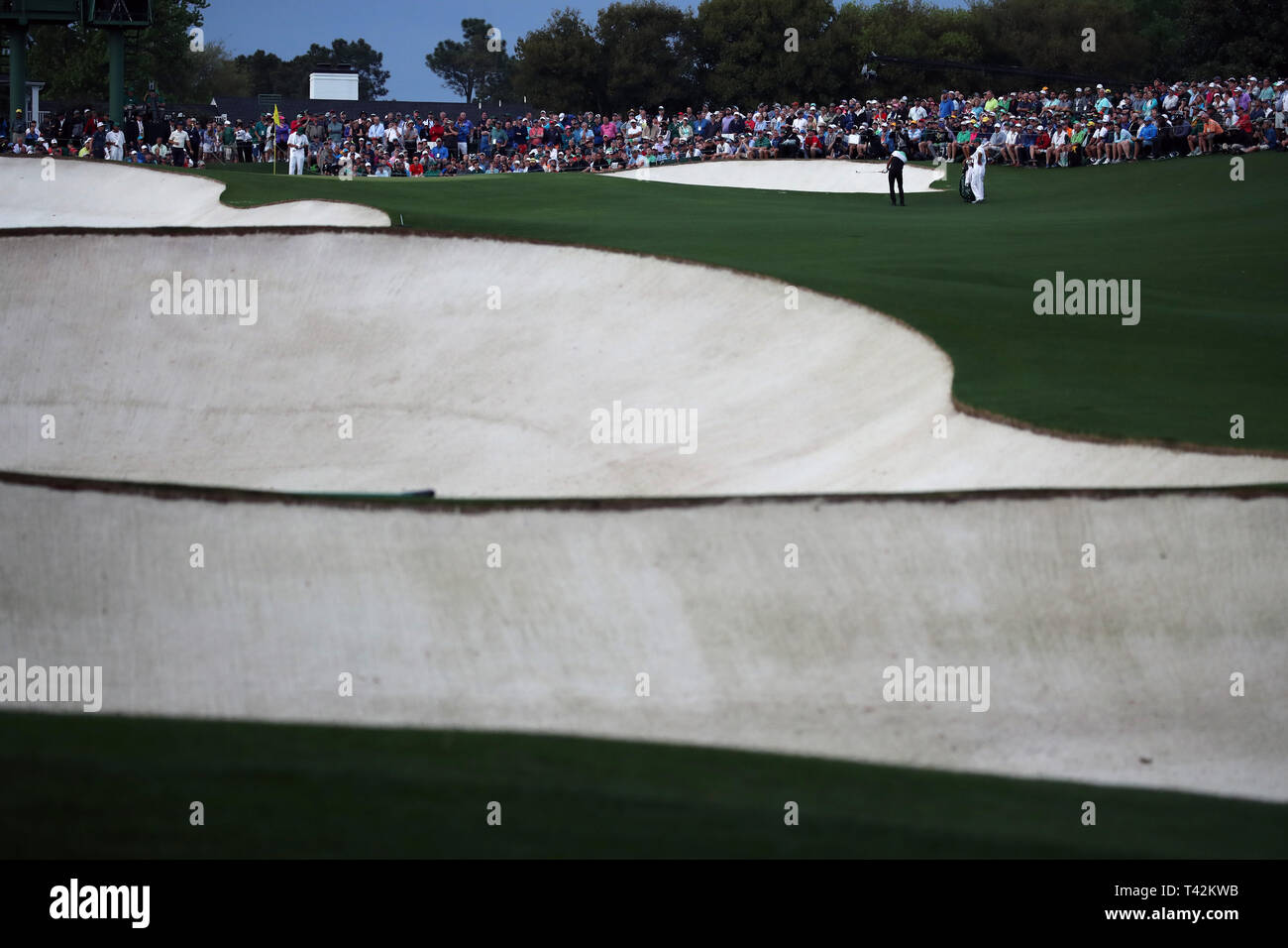 18th hole augusta national hi-res stock photography and images - Alamy