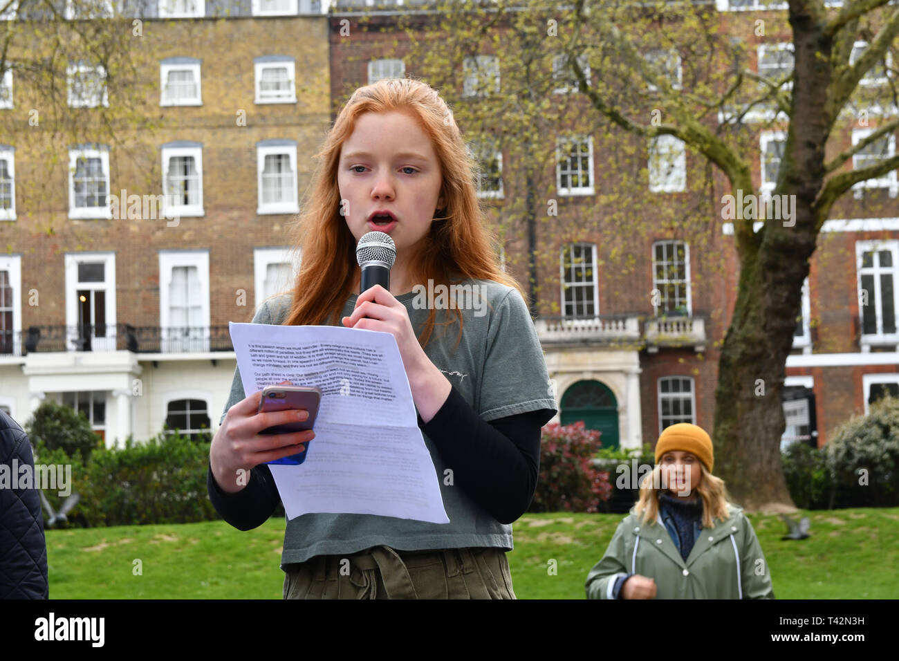 London, UK. 13th April 2019. Bella Lack is a Born Free Foundation ...