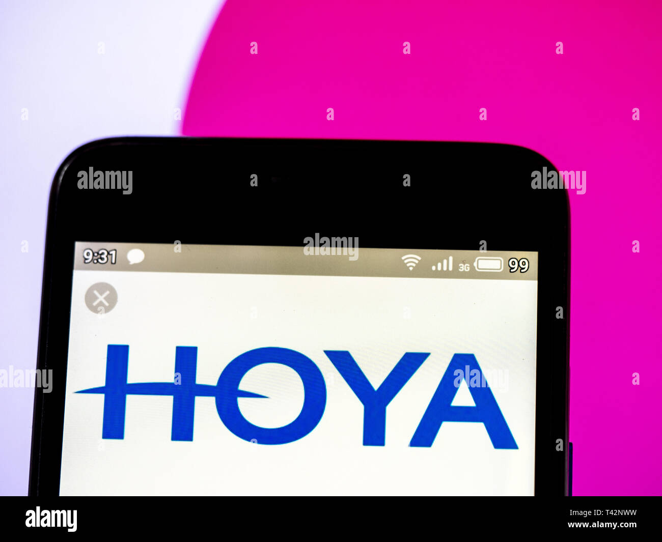 Hoya sign hi-res stock photography and images - Alamy