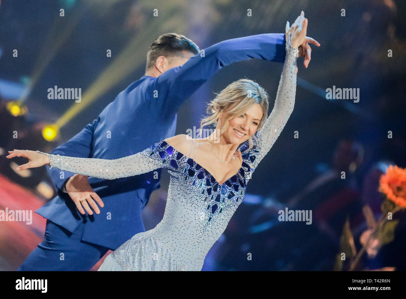 12 April 2019, North Rhine-Westphalia, Köln: Ella Endlich, singer, and ...