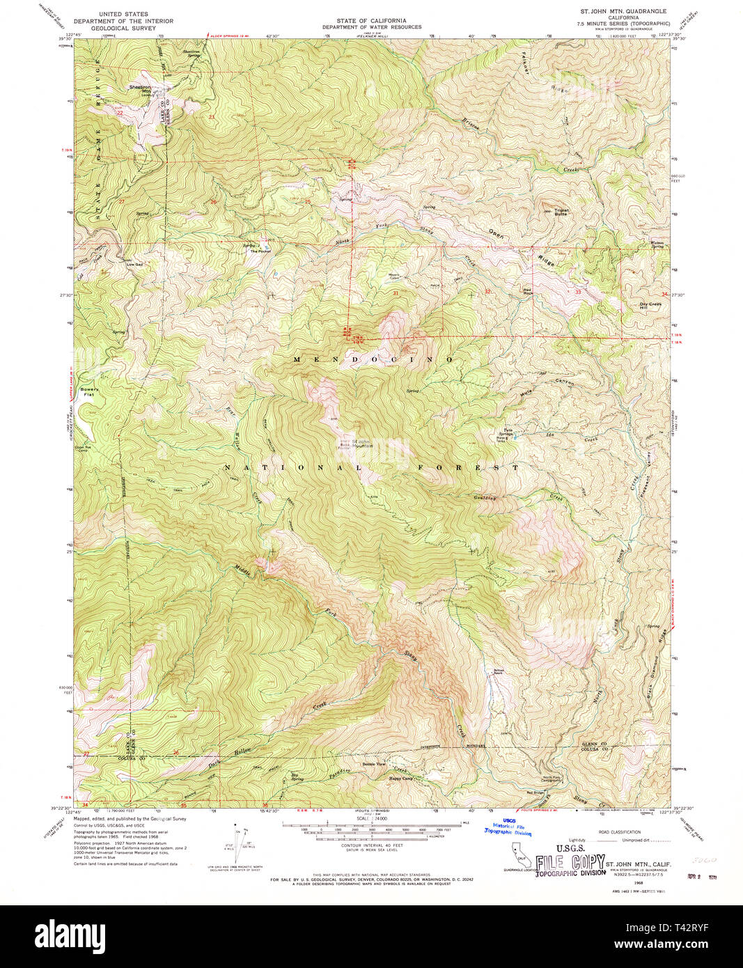 St john mtn hi-res stock photography and images - Alamy