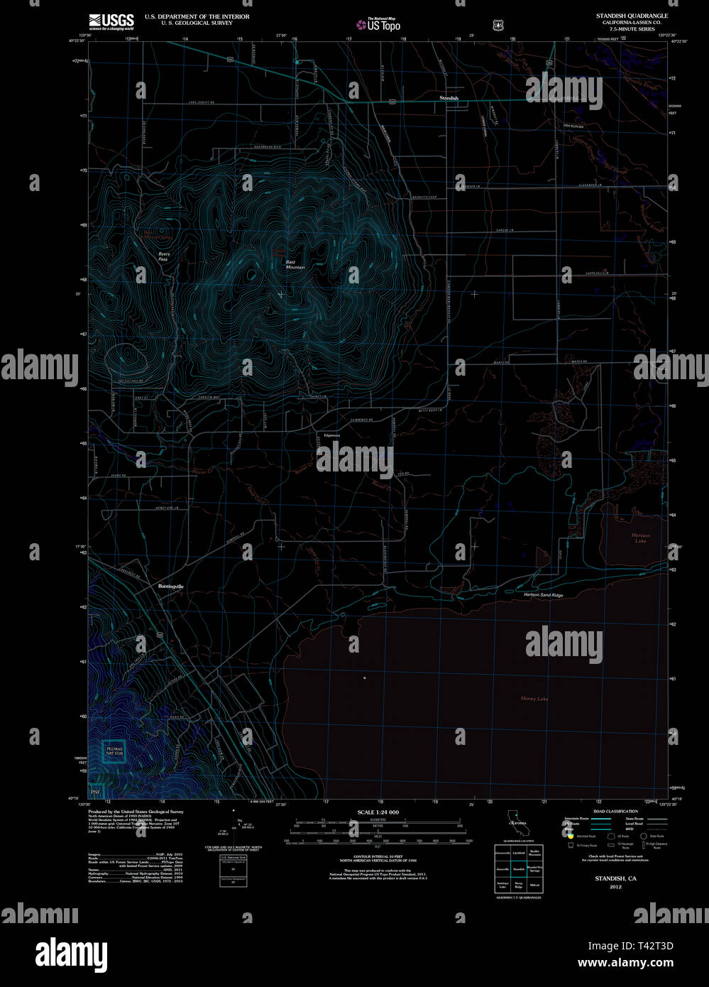 Standish map hi-res stock photography and images - Alamy