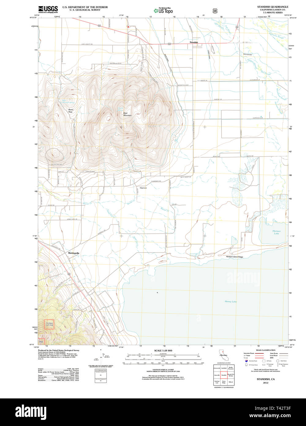 Map of standish Cut Out Stock Images & Pictures - Alamy