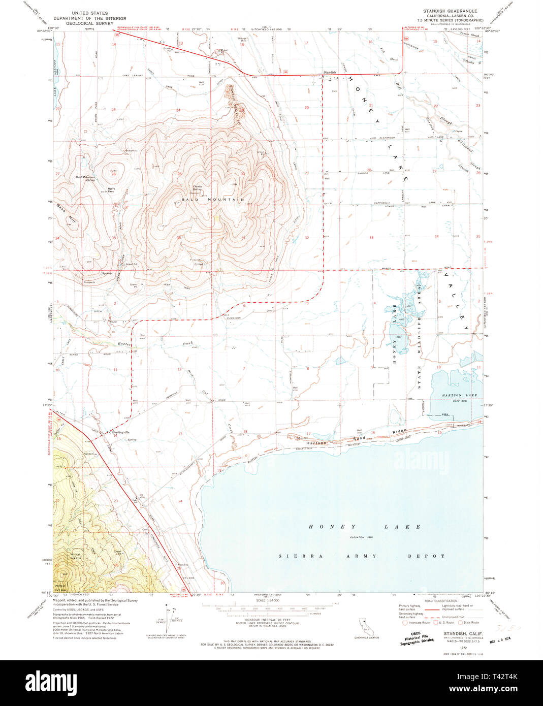 Map of standish hi-res stock photography and images - Alamy
