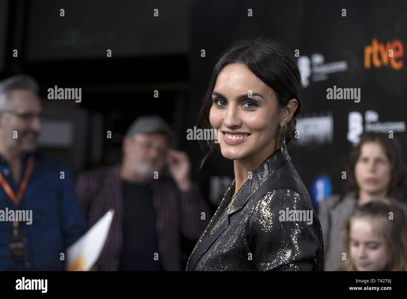 Spanish actress Megan Montaner attends the series premiere of 'La Caza ...