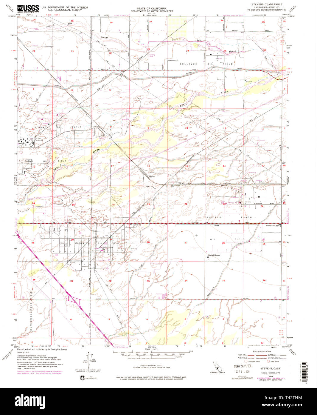 Stevens map hi-res stock photography and images - Alamy