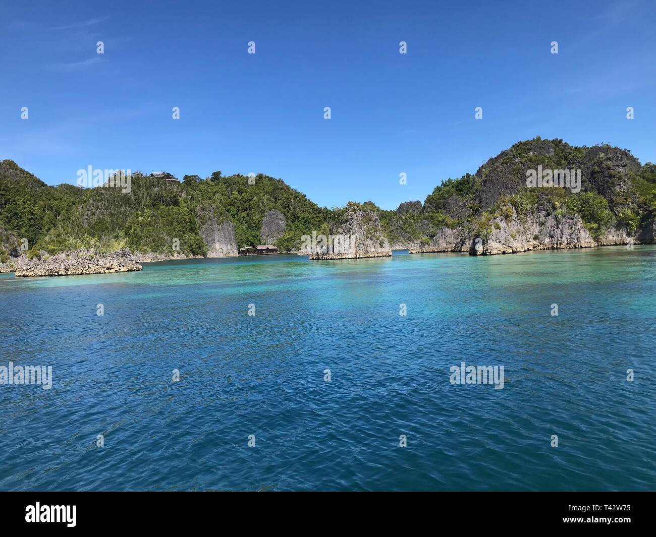 Piaynemo Geo-park In Raja Ampat Papua Indonesia Stock Photo - Alamy
