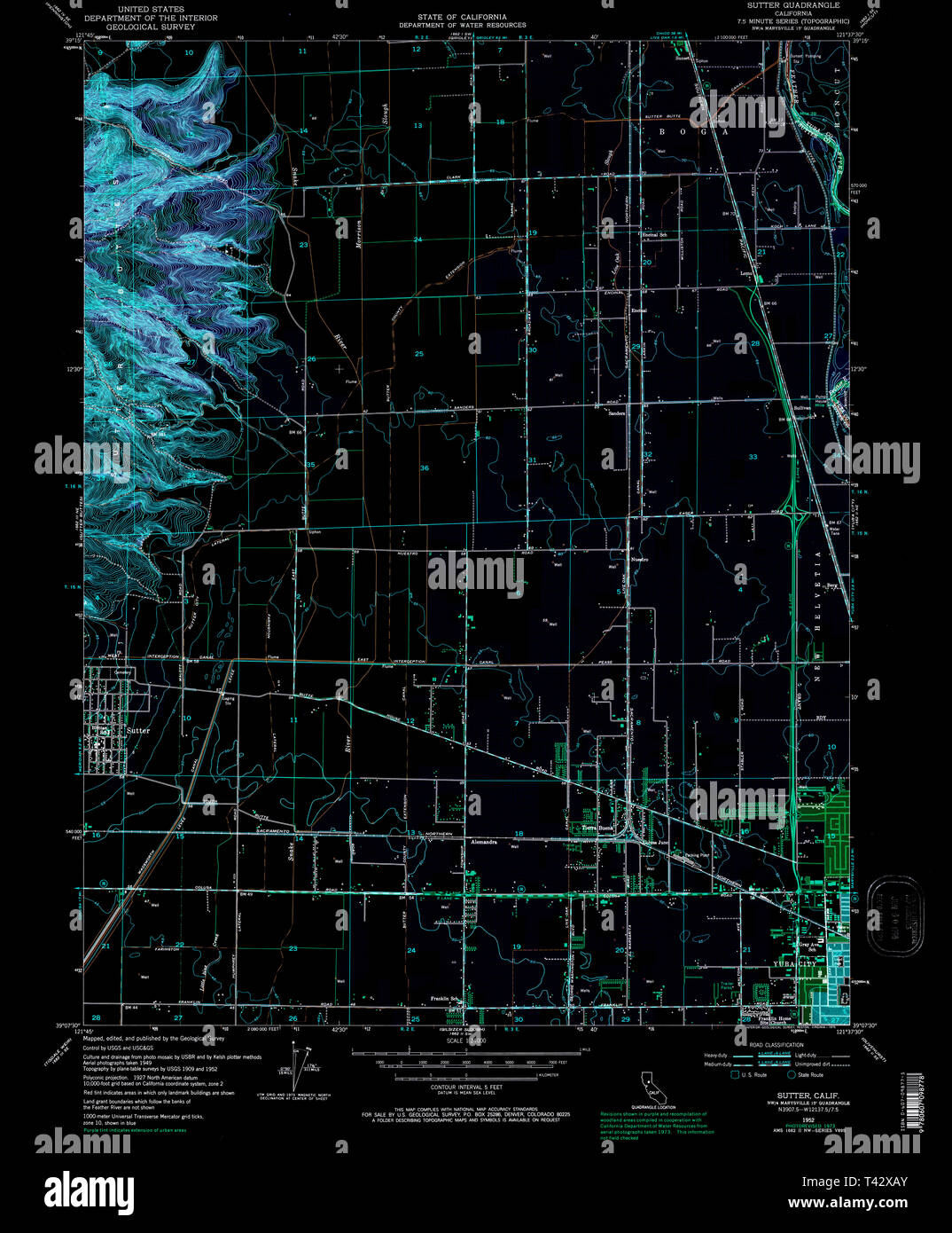 Sutter map hi-res stock photography and images - Alamy