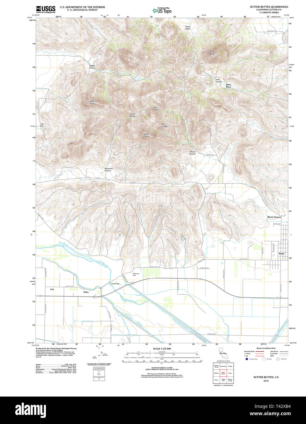 Sutter buttes hi-res stock photography and images - Alamy