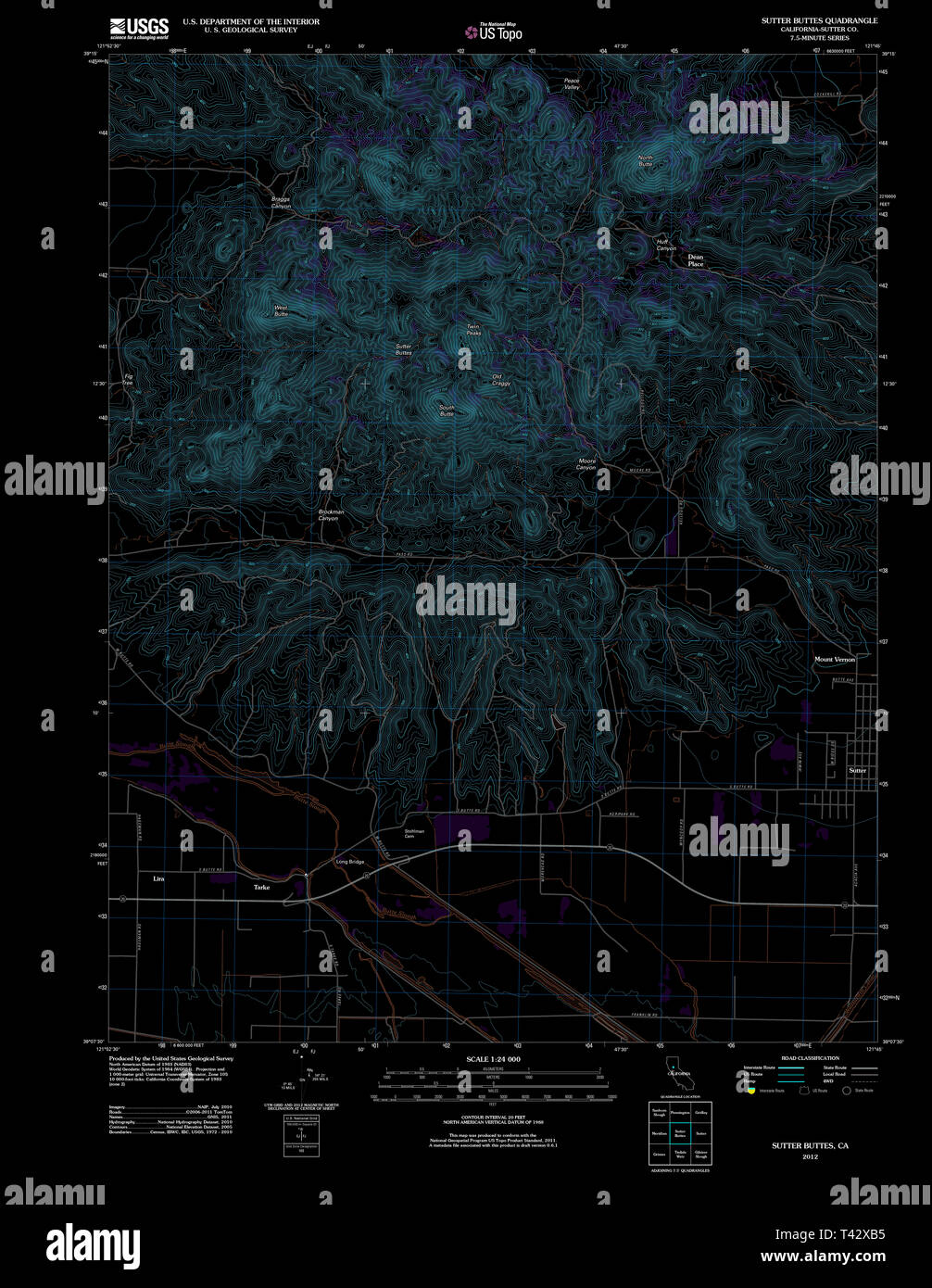 Sutter buttes hi-res stock photography and images - Alamy