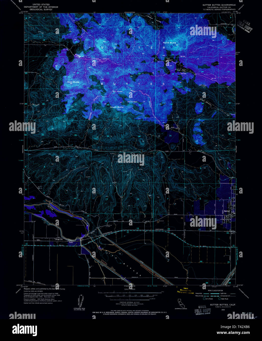 Sutter buttes hi-res stock photography and images - Alamy