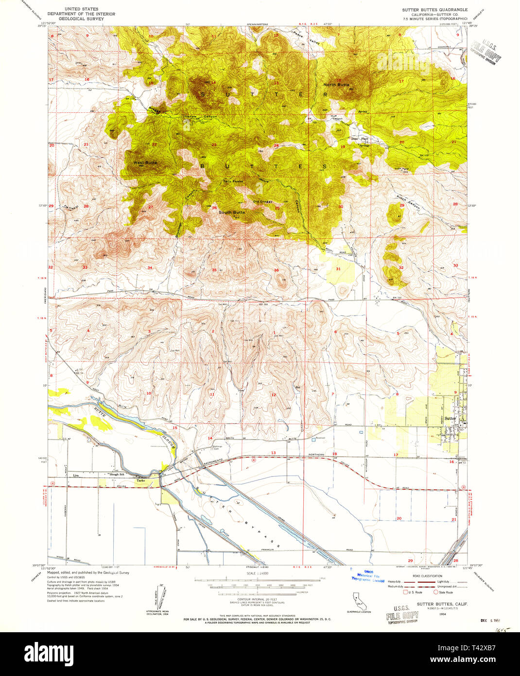 Sutter buttes hi-res stock photography and images - Alamy