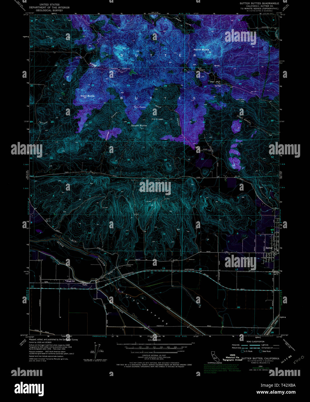 Sutter buttes hi-res stock photography and images - Alamy