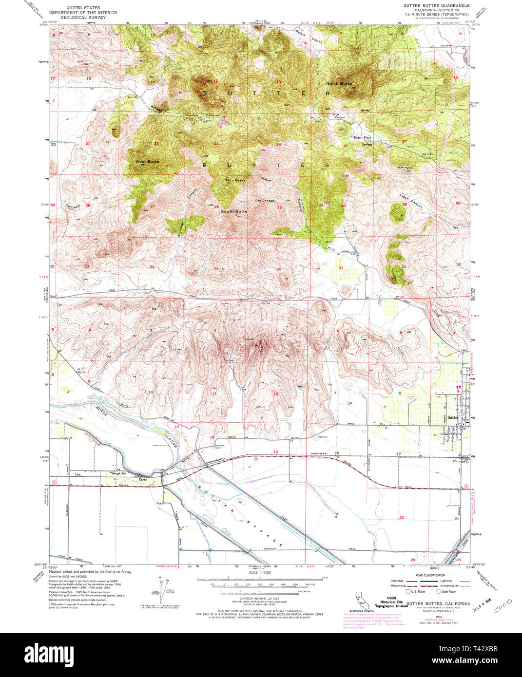 Sutter buttes hi-res stock photography and images - Alamy