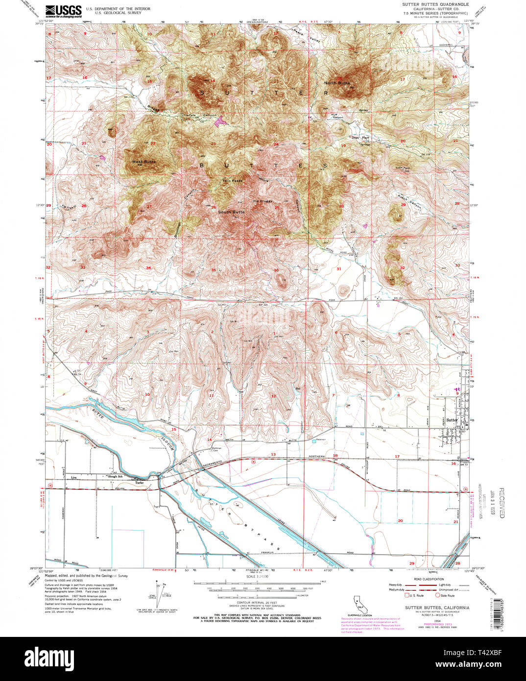 Sutter buttes hi-res stock photography and images - Alamy