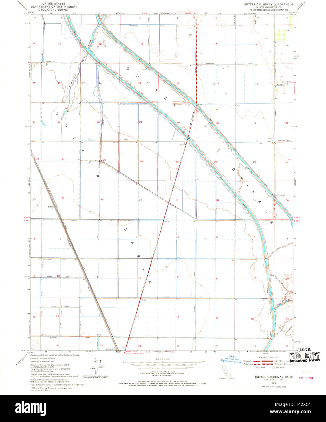 Sutter map Cut Out Stock Images & Pictures - Alamy