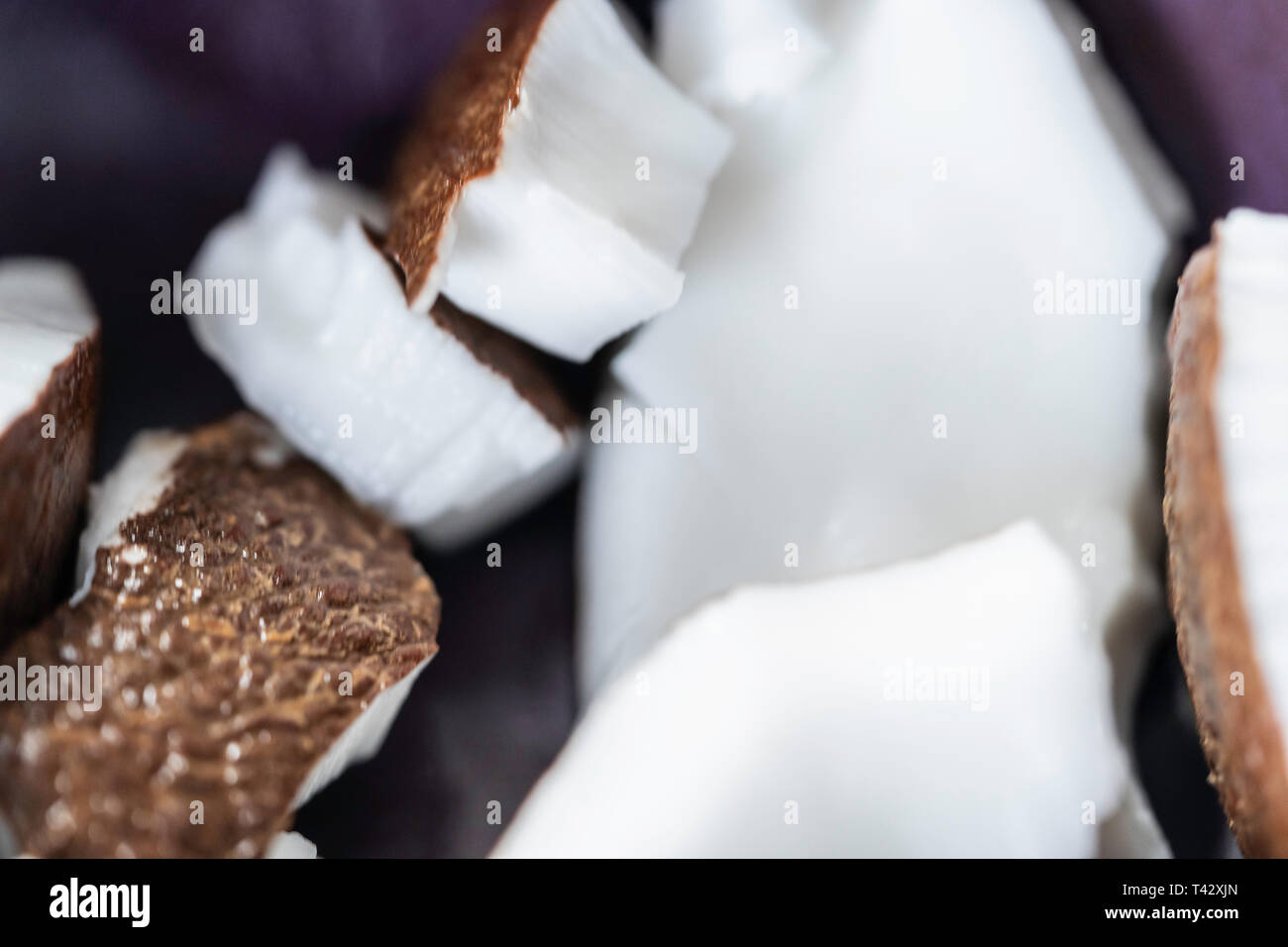Eat coconut hi-res stock photography and images - Alamy
